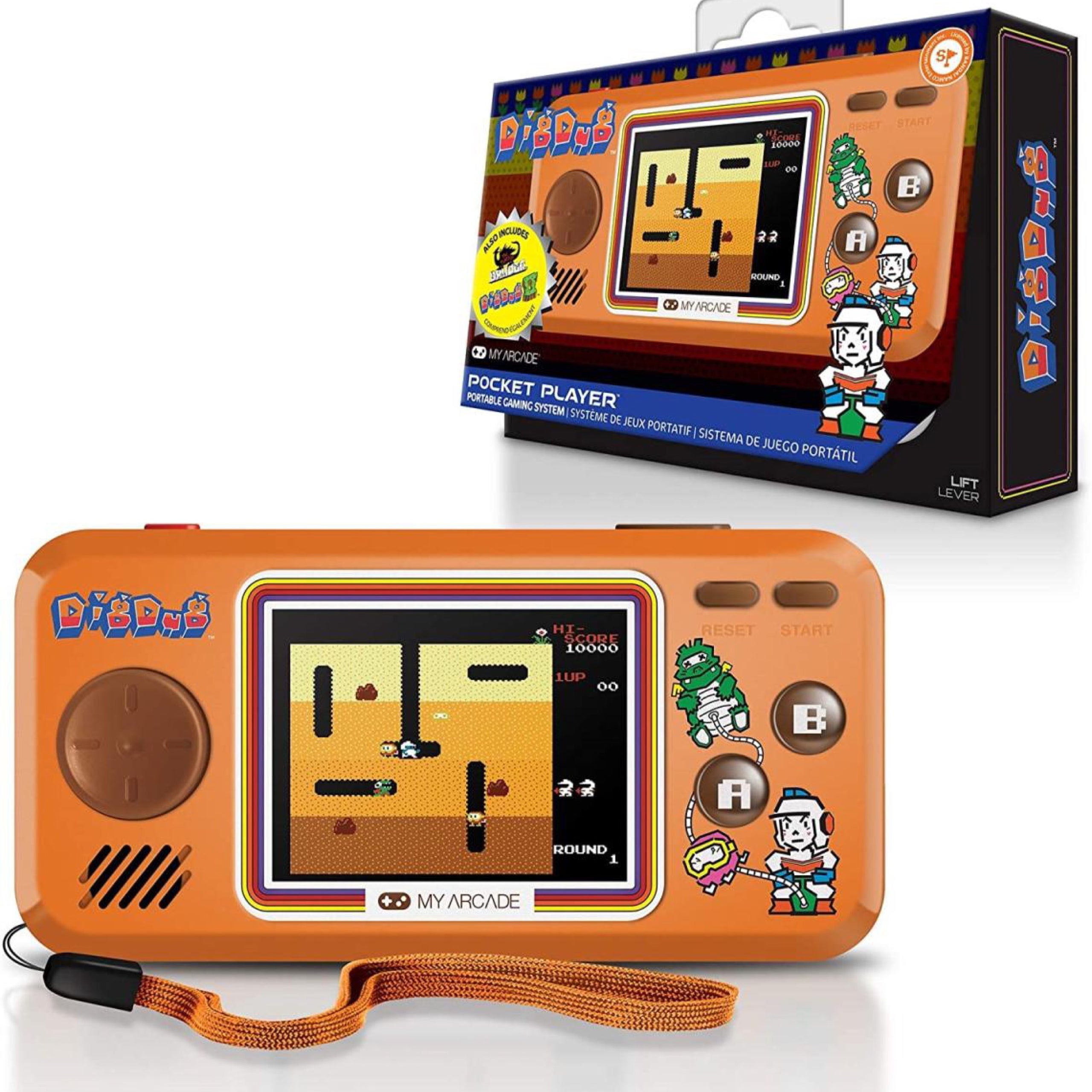 My Arcade Dig Dug Pocket Player | C7 Wholesale